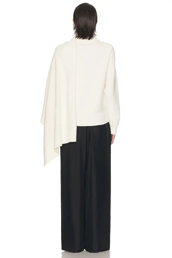 A.L.C. Davin Shawl Sweater - Ivory