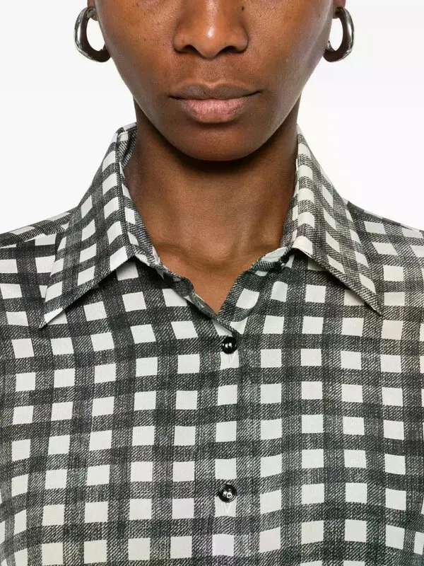 Ermanno Scervino Checkered Shirt