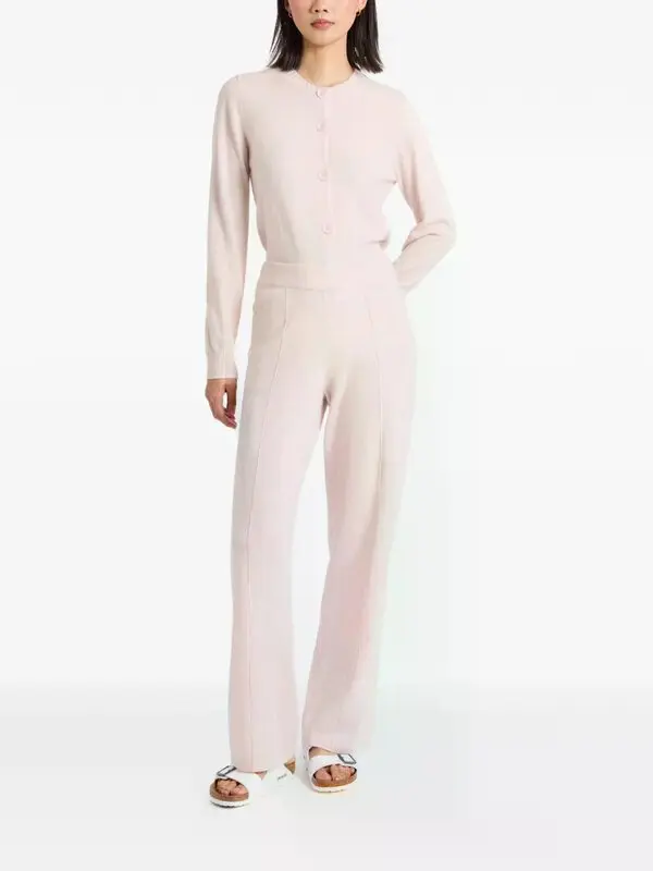Chinti & Parker Wide-leg Track Pants - Pink