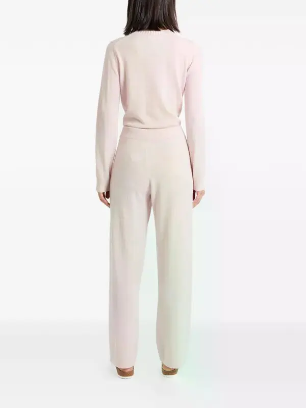 Chinti & Parker Wide-leg Track Pants - Pink