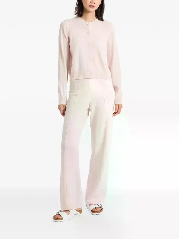 Chinti & Parker Crew-neck Cardigan - Pink