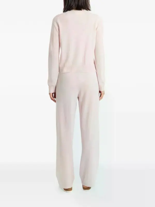 Chinti & Parker Crew-neck Cardigan - Pink