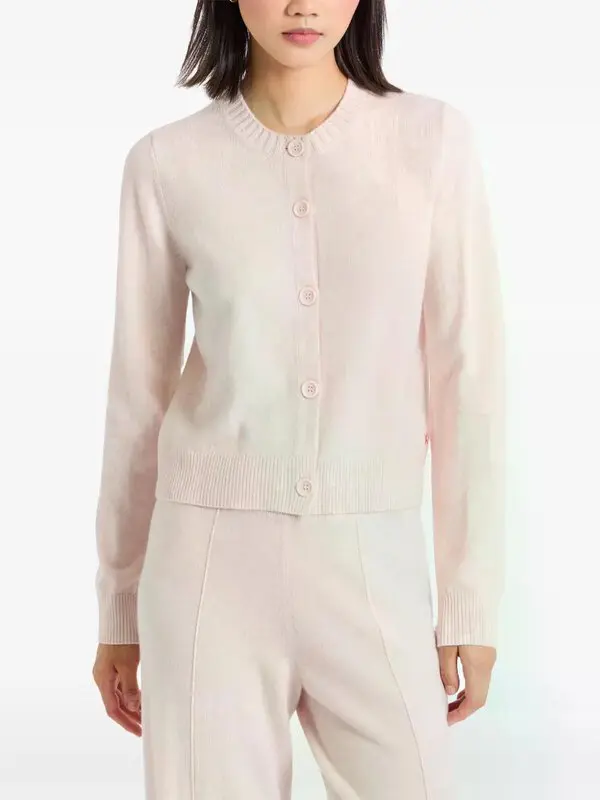 Chinti & Parker Crew-neck Cardigan - Pink