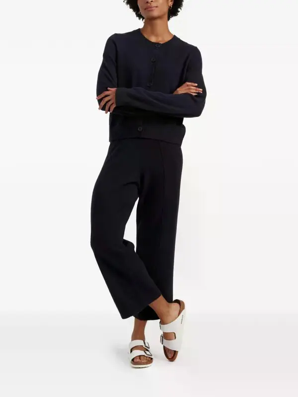 Chinti & Parker Navy Wide-leg Track Pants