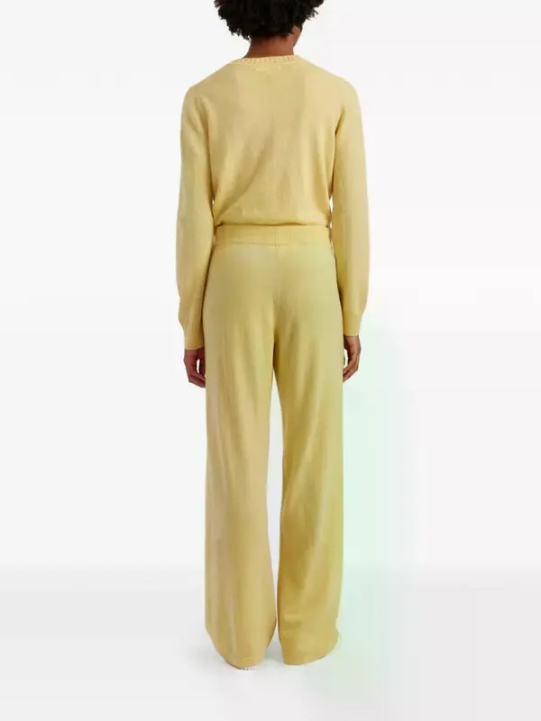 Chinti & Parker Wide-leg Knitted Track Pants