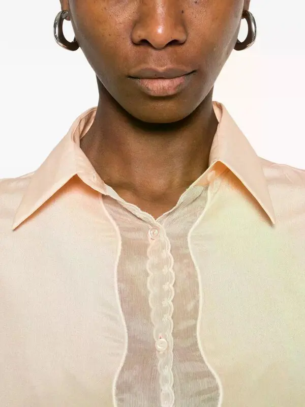 Ermanno Scervino Lace Button-up Shirt
