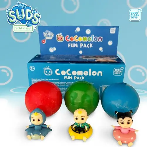 COCOMELON Suds Soaprize Soap Ball Kit
