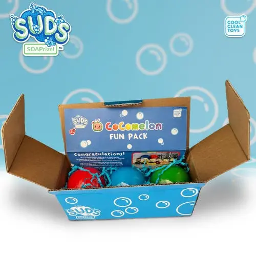 COCOMELON Suds Soaprize Soap Ball Kit