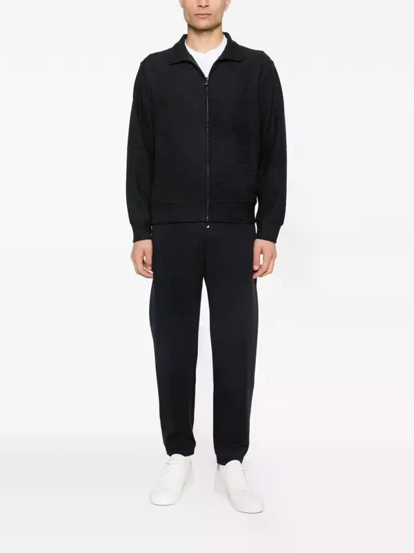 Emporio Armani Side Pocket Track Pants - Black