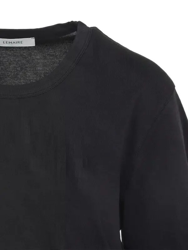 LEMAIRE Rib T-shirt In Jersey