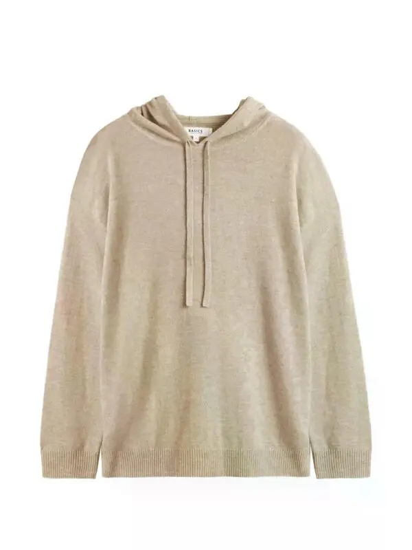 Chinti & Parker Hooded Wool Top - Neutrals