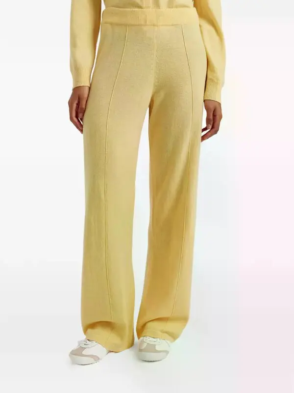 Chinti & Parker Wide-leg Track Pants - Yellow