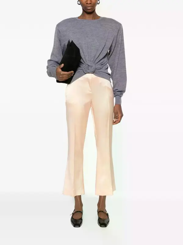 Ermanno Scervino Cropped Flared Trousers