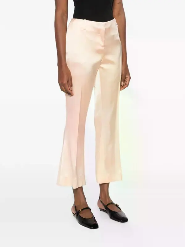 Ermanno Scervino Cropped Flared Trousers