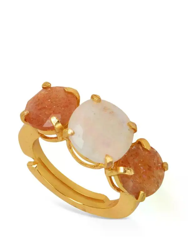 BOUNKIT JEWELRY Anne Sunstone Ring - Gold