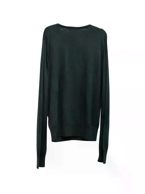 VIKTOR & ROLF VINTAGE V-neck Fine-knit Jumper