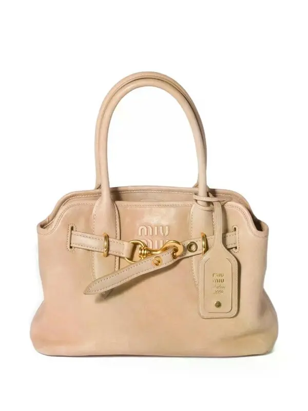 Miu Miu Aventure Tote Bag - Neutrals