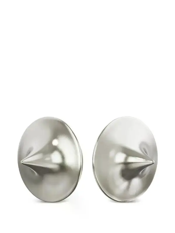 HUGO KREIT Toupie Stud Earrings - Silver