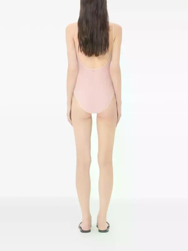 Valentino Garavani Printed One-piece Swimsuit - Pink