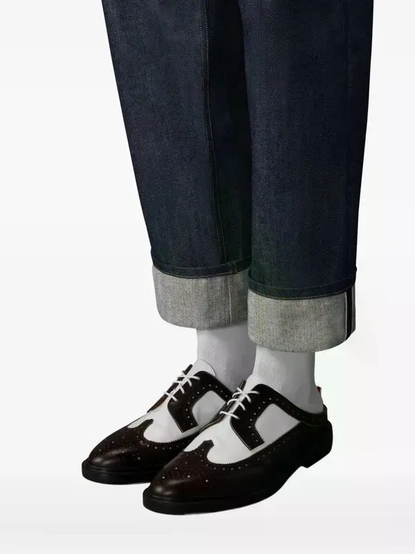 Thom Browne Selvedge-detail Five-pocket Trousers