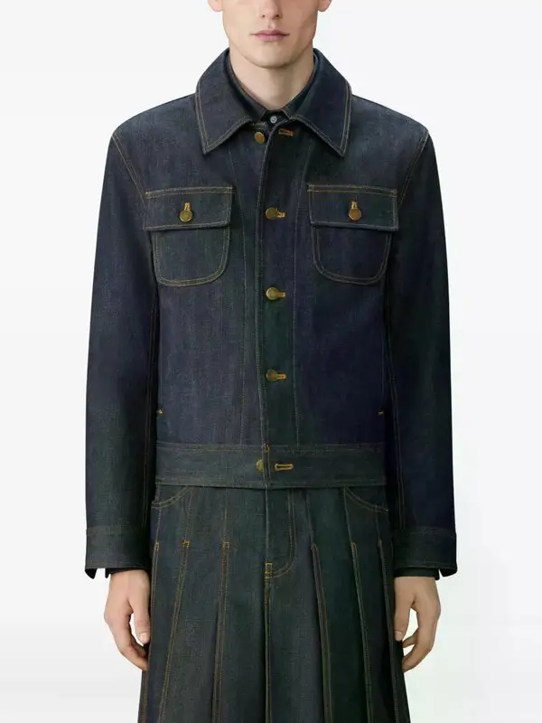 Thom Browne Selvedge Detail Shirt Jacket