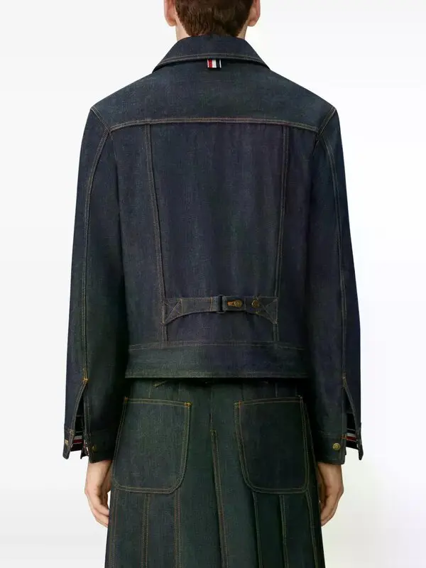 Thom Browne Selvedge Detail Shirt Jacket