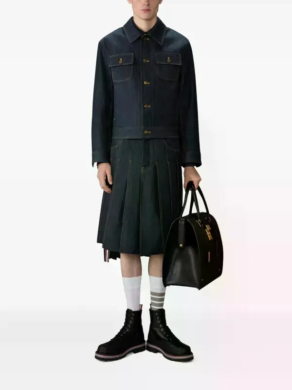 Thom Browne Selvedge Detail Shirt Jacket