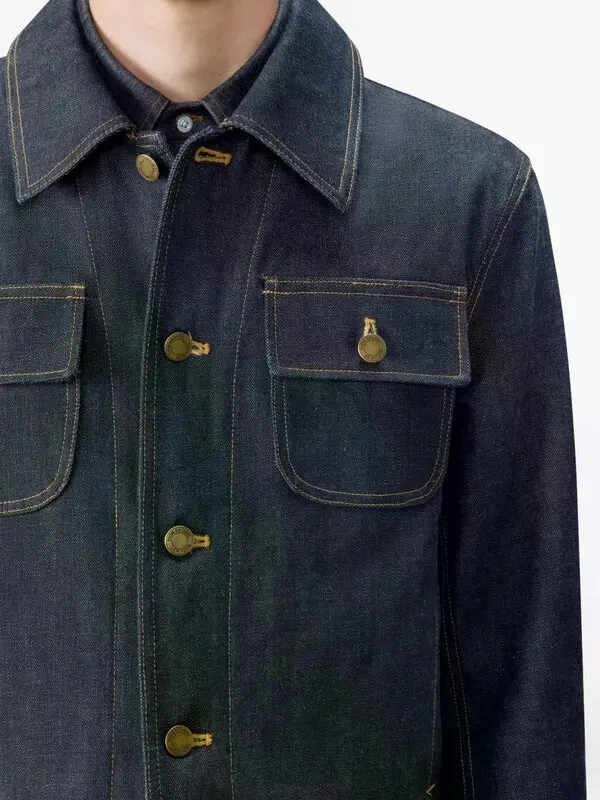 Thom Browne Selvedge Detail Shirt Jacket