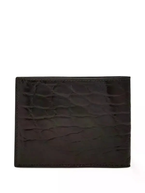 FERRAGAMO Leather Gancini Wallet