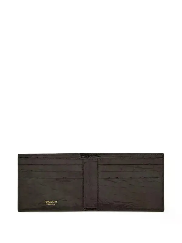 FERRAGAMO Leather Gancini Wallet