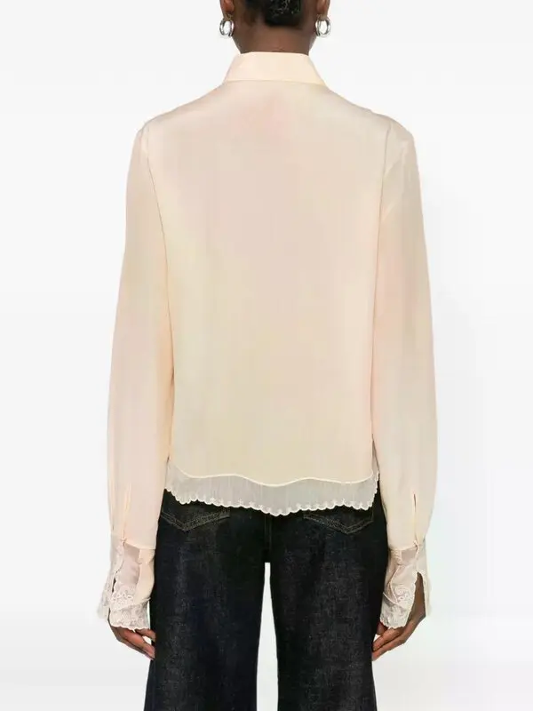 Ermanno Scervino Lace Button-up Shirt