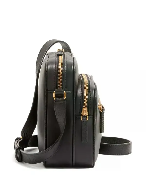 Valentino Garavani Antibes Leather Messenger Bag - Black