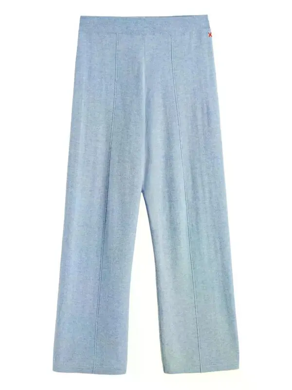 Chinti & Parker Wide-leg Track Pants - Blue