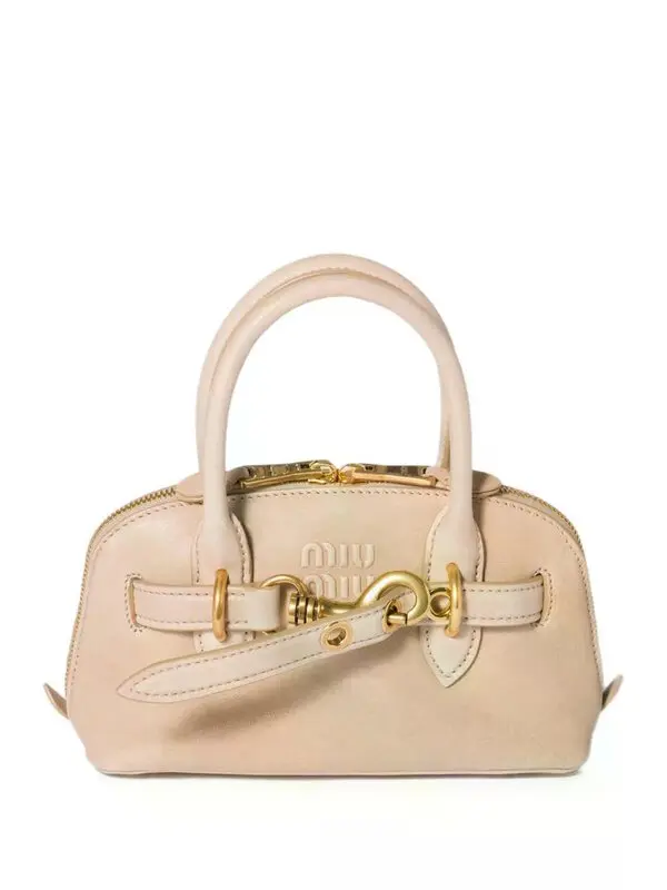 Miu Miu Mini Aventure Tote Bag - Neutrals