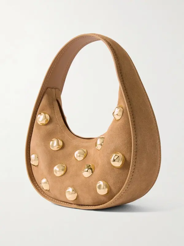 Simkhai Finn Studded Suede Tote