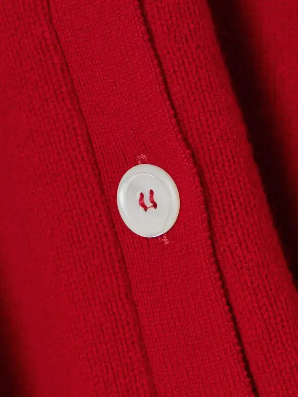 &daughter Ava Wool Cardigan - Red