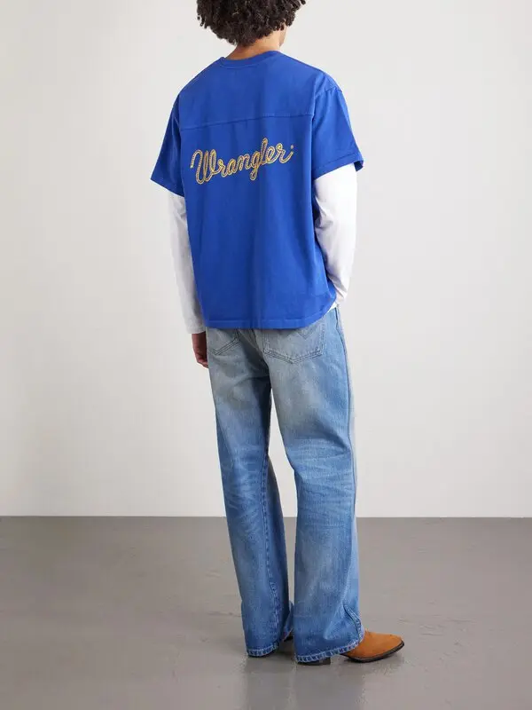 CHERRY LOS ANGELES X Wrangler Wide-leg Jeans