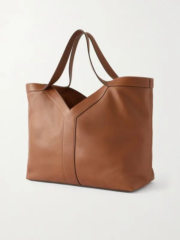 Saint Laurent Marais Leather Tote Bag