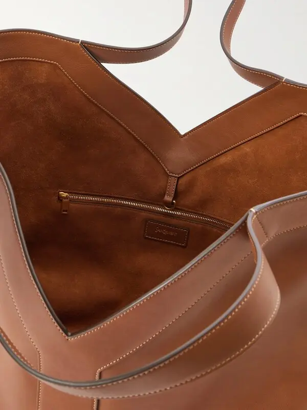 Saint Laurent Marais Leather Tote Bag
