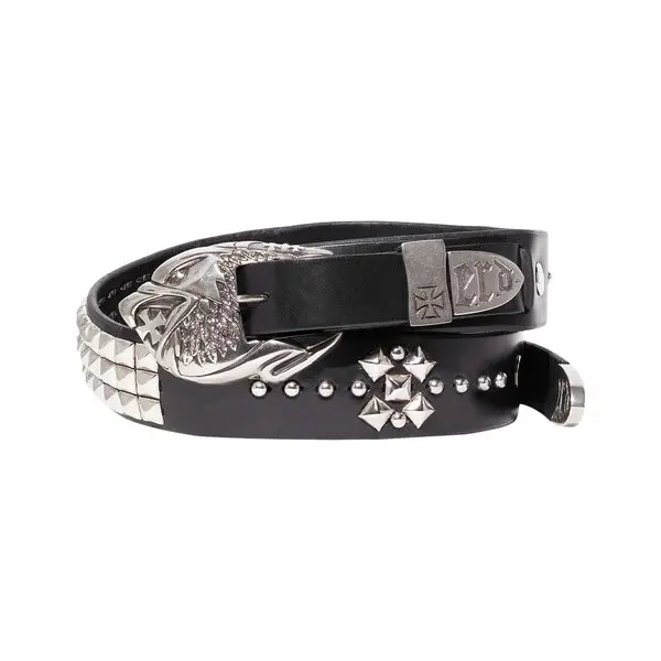 Enfants Riches Déprimés Double Eagle Buckle Belt Texas Serenade - Black