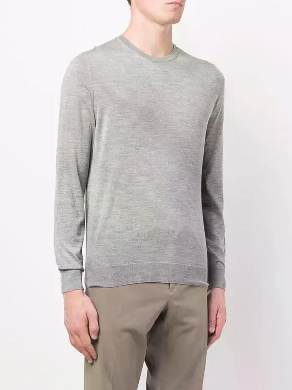DRUMOHR Round Neck Jumper - Grey