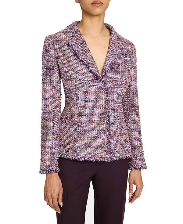 Santorelli Gisele Luxury Tweed Jacket