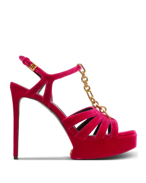 Balmain Platform Sandals - Pink