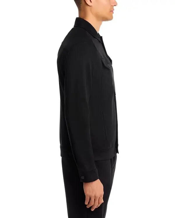 Monfrère Dean Faux Suede Slim Fit Jacket