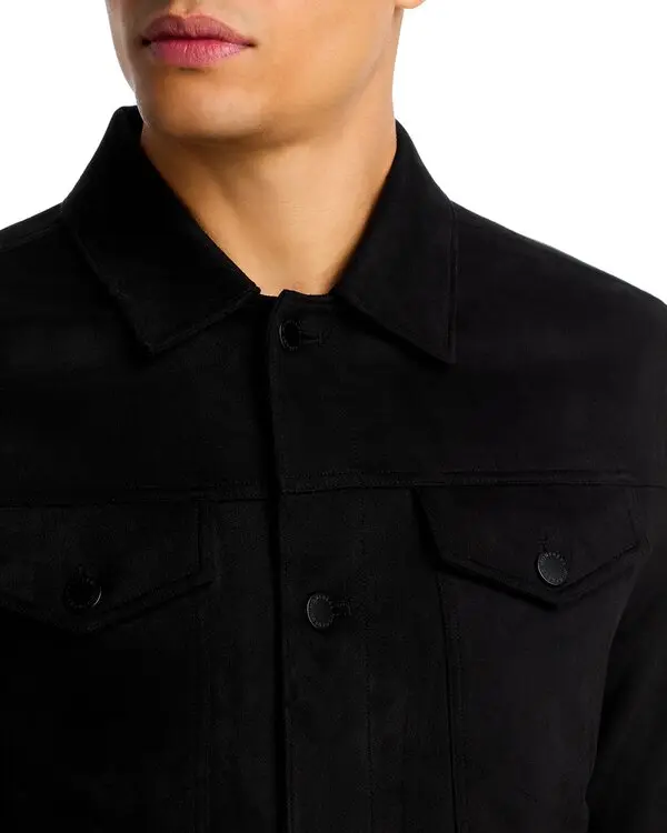 Monfrère Dean Faux Suede Slim Fit Jacket