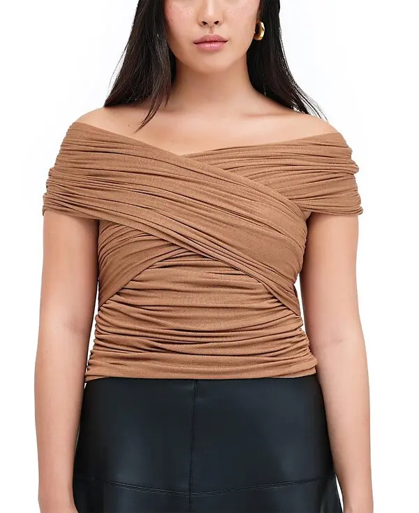 MARCELLA Alyssa Infinity Top - Chestnut