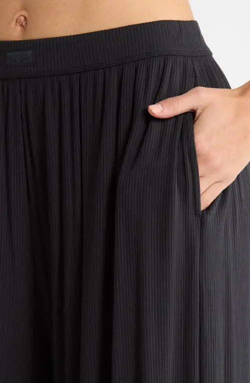 UGG Imogen Wide Leg Lounge Pants - Black