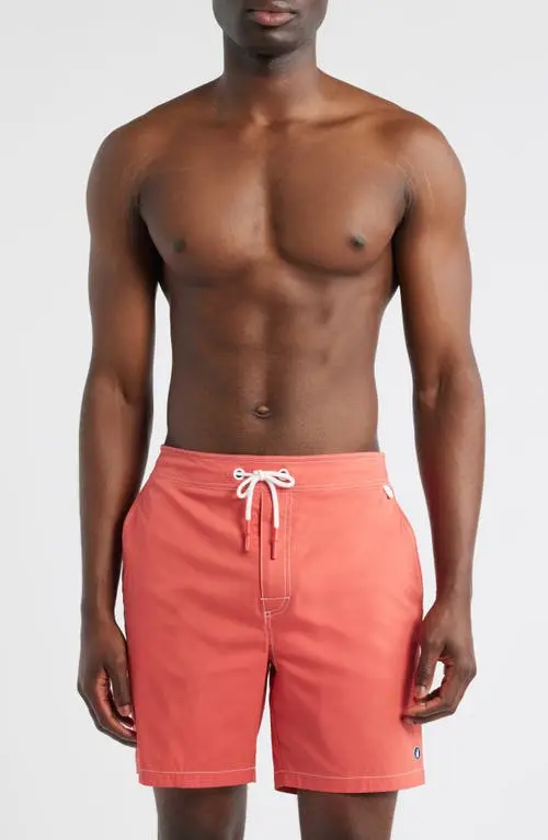 Johnnie-o Arcata Swim Trunks - Mars