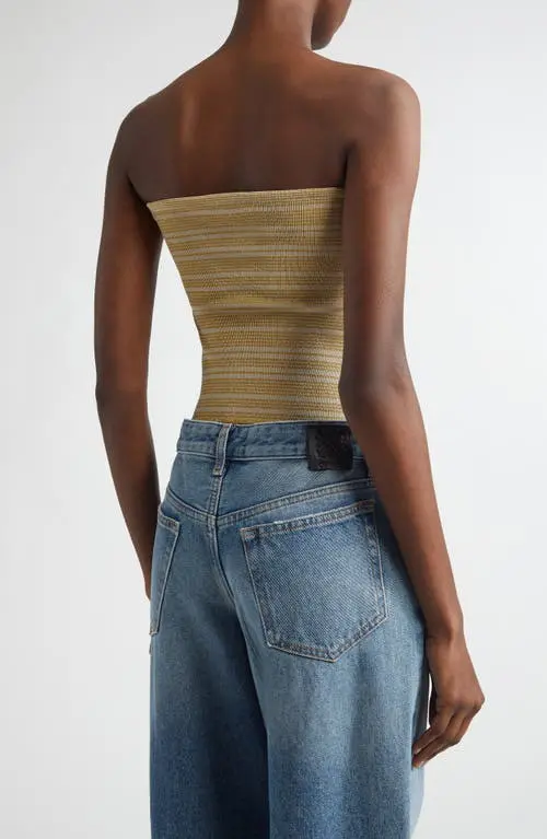 Missoni Ruched Metallic Tube Top