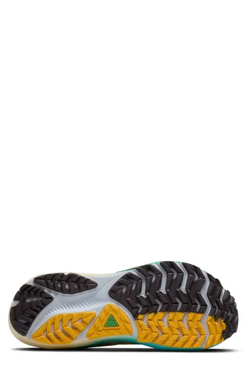 Brooks Ghost Trail Running Shoe - Bleached Sand/rabbit/bluefish